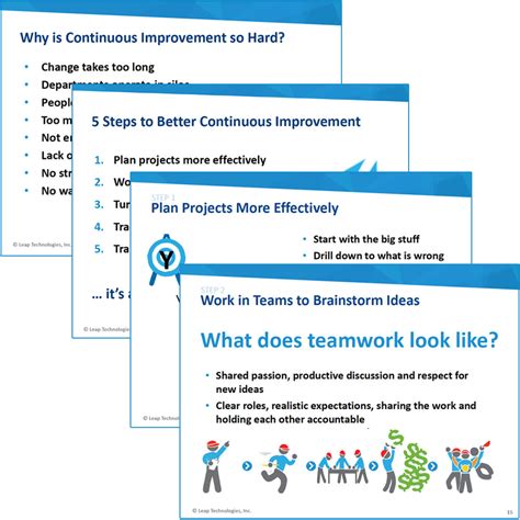 5 Steps To Successful Continuous Improvement Leap Technologies