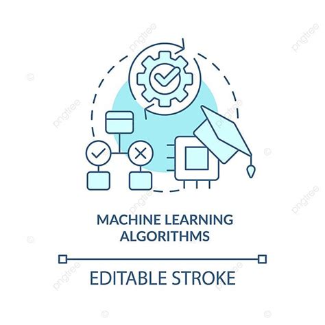 Machine Learning Algorithms Turquoise Concept Icon Round Skill Science