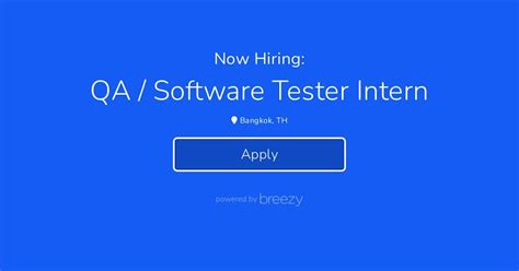 Qa Software Tester Intern At Cloudcommerce