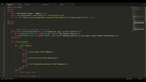 Implementasi Javascript Pemrograman Web 1 Youtube