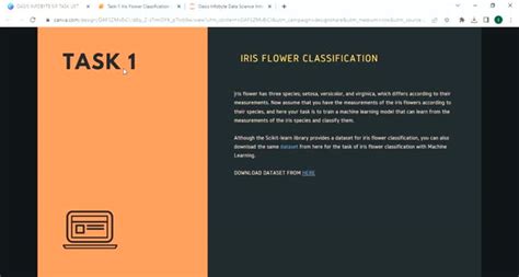 Ishika Karma On Linkedin Task1 Intern Datascience Oibsip Oasisinfobyte Python
