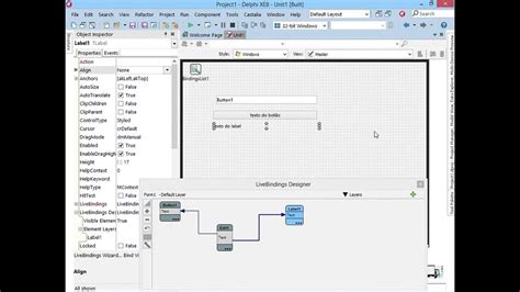 Delphi Livebindings Vídeo 07 Youtube