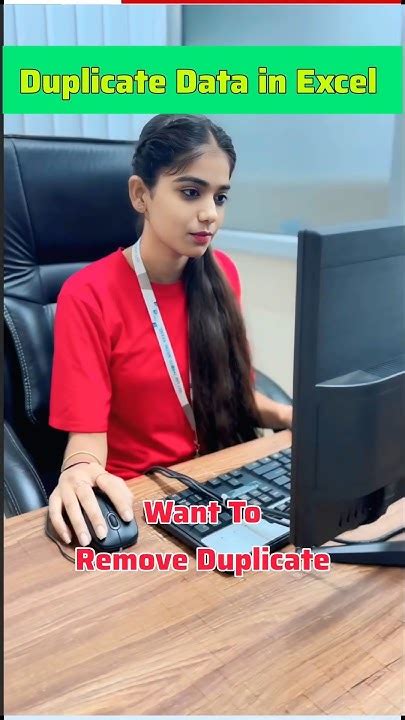 How To Remove Duplicate Data In Excel Exceltips Shortvideo Exceltricks Tech Youtube Short