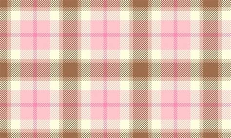 Melt Neapolitan Tartan Pink And Brown Gingham Pattern Pink And Brown