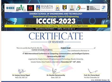 Kuljeet Singh On Linkedin Research Reviewer