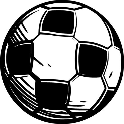 Soccer Ball Outline Vector Art Icons And Graphics For Free Download