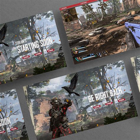 Apex Legends Animated Stream Overlay Apex Legends Overlay For Twitch And Youtube Etsy