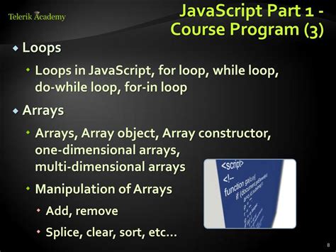 Ppt Javascript Part 1 Course Introduction Powerpoint Presentation