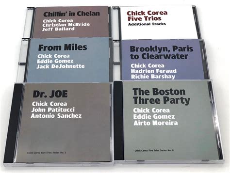 Five Trios 6 Cd Set Chick Corea