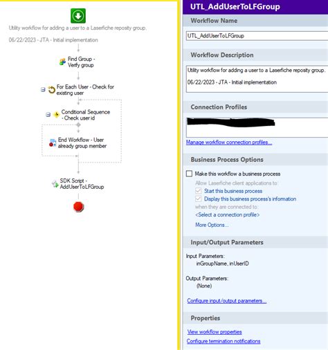 Using Sdk Script To Add A Windows User To A Repository Group