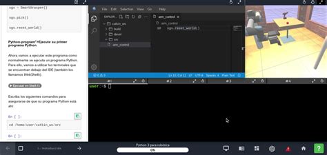 Bug No Hay Opción De Ejecutar Codigo Python Basics For Robotics The Construct Ros Community