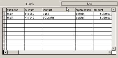 SQL Finance Description