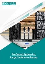 نظام صوتي برو لغرف المؤتمرات الكبيرة 2025 Guangzhou Dsppa Audio Co Ltd