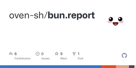 Github Oven Shbunreport