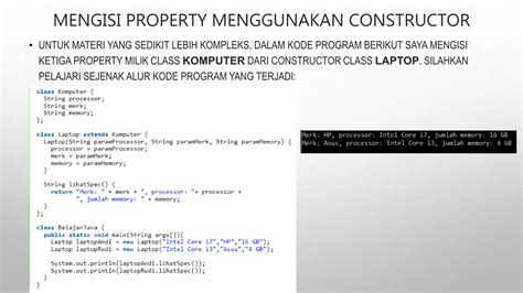 Cara Membuat Pewarisan Class Inheritancepptx