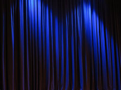 Curtain Theater Velvet Blue Free Photo On Pixabay