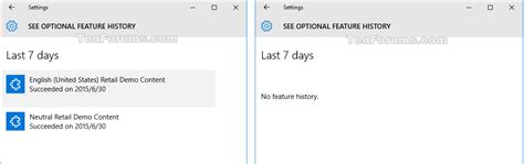 Manage Optional Features In Windows Tutorials
