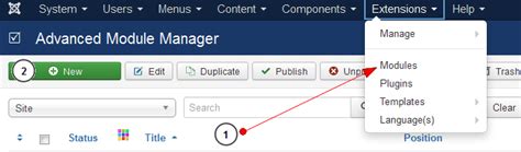 How To Create And Display Menus In Joomla Szoupi Web Design And