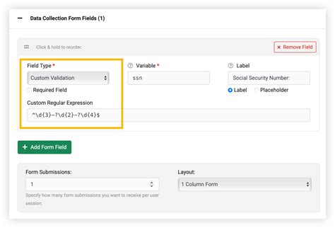 Custom Form Field Validation Zingtree Help Center
