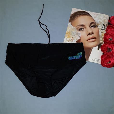 Плавки мужские плавательные размер 7 xl 50 в бассейн на пляж черные ...