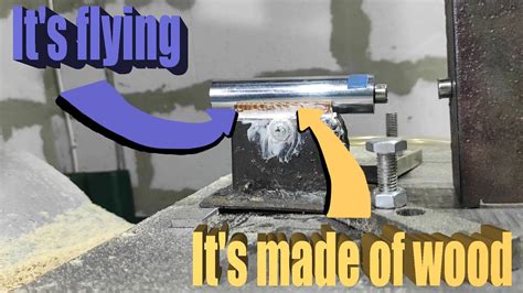 Aerostatic Bearing Model Made Of Wood Youtube