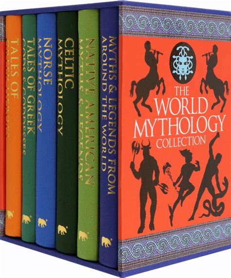 The World Mythology Collection 6 Volume Box Set Edition Книга на
