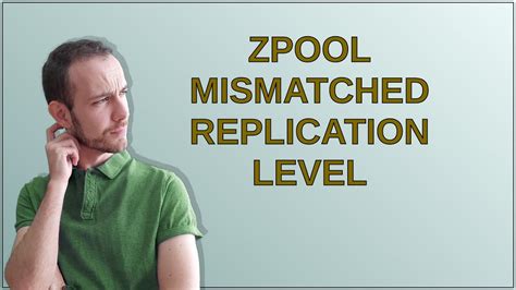 Zpool Mismatched Replication Level Youtube