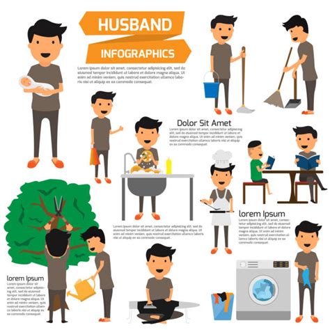480 House Husband Stock Illustrations Royalty Free Vector Graphics