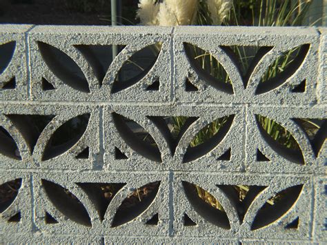 Ornamental Concrete Block Designs Used In Mid Century Modern Las Vegas