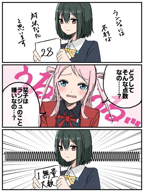 にじよんのランしおあゆの漫画