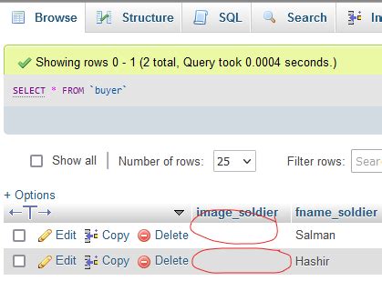 Php File Not Receiving Image From HTML Form And Sending To Localhost Database Stack Overflow