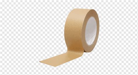 접착 테이프 크라프트 지 리본 리본 리본 골판지 포장 및 라벨링 Png Pngwing