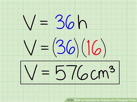 How To Calculate The Volume Of A Triangular Prism 6 Steps