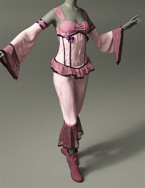 Dforce Multi Style Fairy Outfit For Genesis 9 Daz 3d
