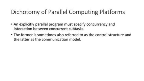 Communication Costs In Parallel Machines Ppt