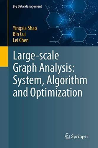 Large Scale Graph Analysis System Algorithm A Shao Cui Chen