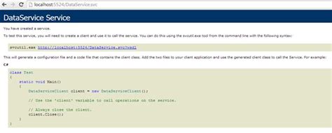 Creating WCF Service With WsHttpBinding And Consuming In Web Application