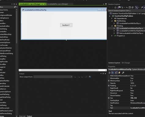 WinForms Designer Ignores Custom Form Font In Specific Case Issue Dotnet Winforms GitHub