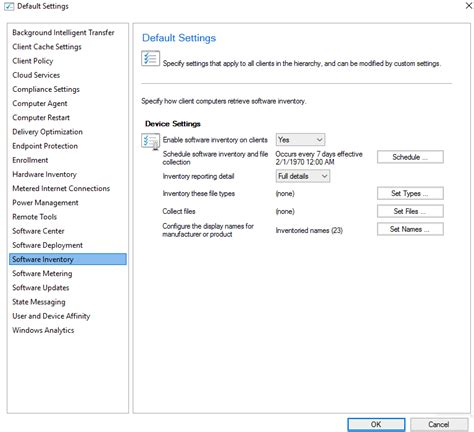 Sccm Client Settings Policy Part Iii Network Pioneers