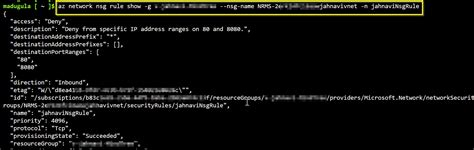 Azure How To Use Az Network Nsg Rule To Wait Until A Certain Ip Range