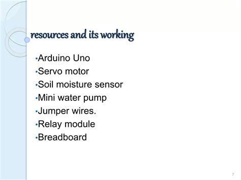 Advanced Irrigation System Using Arduino Pptx Gardening Home And Garden