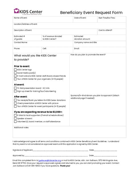 Fillable Online Event Request Form Template Fax Email Print PdfFiller