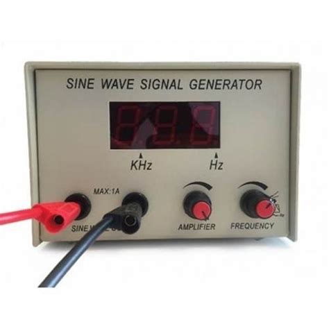 Sine Wave Signal Generator Waves And Oscillations Learning Activities