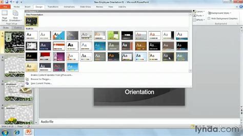How To Use The Microsoft Office Ribbon Ui In Powerpoint 2010