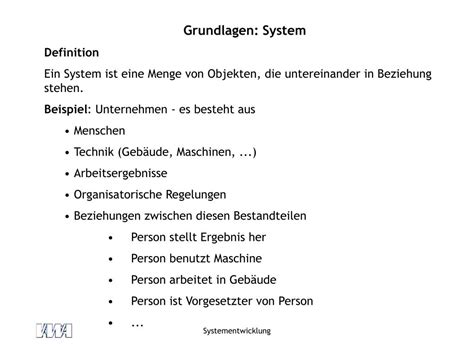 Ppt Systementwicklung Powerpoint Presentation Free Download Id