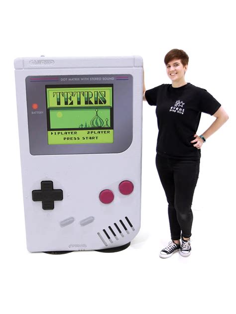 Giant Retro Hand Held Gaming Device Eph Creative Event Prop Hire