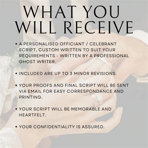 Celebrant Script Officiant Script Wedding Ceremony Officiant