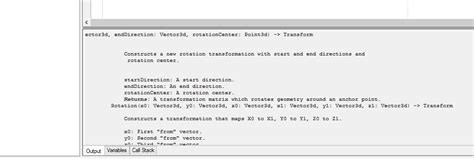 WIP Python Editor Help In Lower Panel Truncated Serengeti Rhino