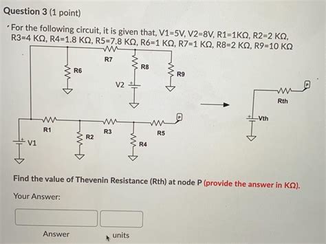 Solved It Is Given That V1 6v V2 2 9v V3 10v R1 3 K12
