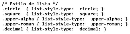 12 Estilos De Lista Tutorial De CSS Picuino